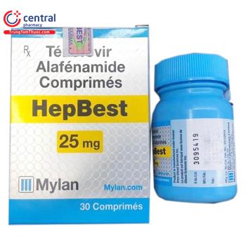 Thuốc HepBest 25mg: Cách dùng – liều dùng, lưu ý khi sử dụng