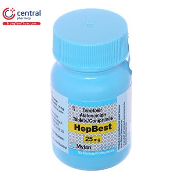 Thuốc HepBest 25mg: Cách dùng – liều dùng, lưu ý khi sử dụng