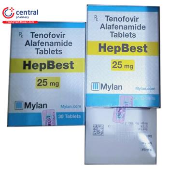 Thuốc HepBest 25mg: Cách dùng – liều dùng, lưu ý khi sử dụng