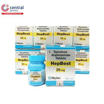 Thuốc HepBest 25mg: Cách dùng – liều dùng, lưu ý khi sử dụng