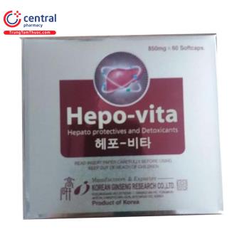 Thuốc Hepo-vita - hỗ trợ điều trị bệnh gan mạn tính hiệu quả
