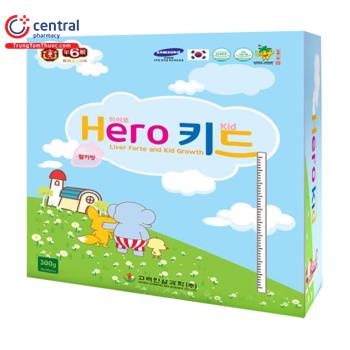 Thuốc Hero Kid: Giúp ăn ngon, tăng chiều cao hiệu quả