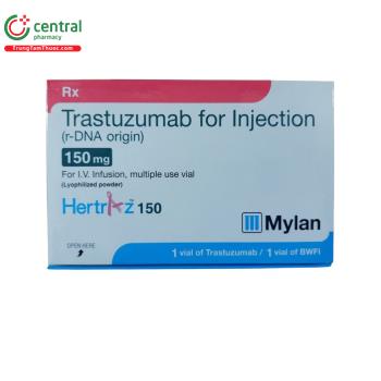 Thuốc Hertraz 150 - Điều trị ung thư vú di căn dương tính với HER2
