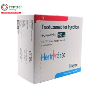 Thuốc Hertraz 150 - Điều trị ung thư vú di căn dương tính với HER2