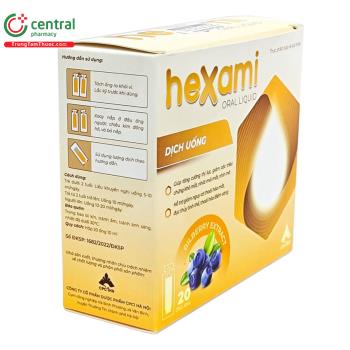 Thuốc Hexami Oral Liquid giảm khô mắt, mỏi mắt, tăng cường thị lực