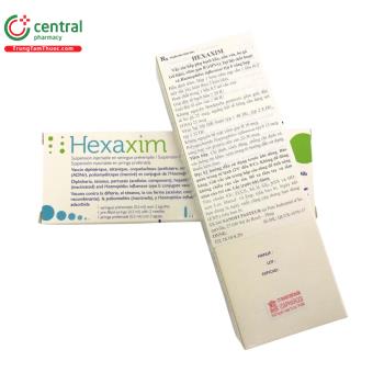 Vacxin Hexaxim (Pháp) 6in1 dùng cho trẻ từ 6 tuần tuổi trở lên