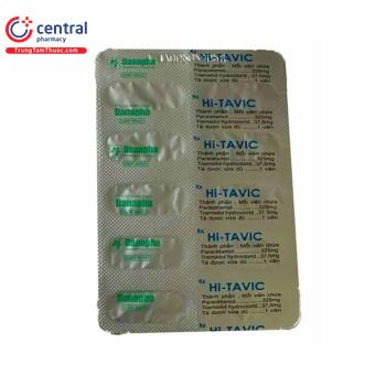 [CHÍNH HÃNG] Thuốc Hi-Tavic - Thuốc giảm đau vừa và nặng