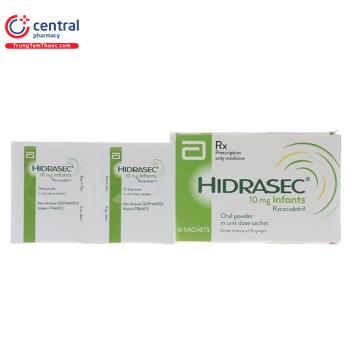 [CHÍNH HẴNG] Thuốc Hidrasec 10mg Infants - Hiệu quả với tiêu chảy cấp