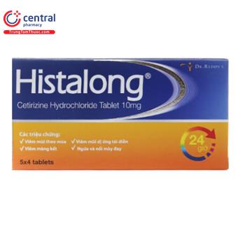 [CHÍNH HÃNG] Thuốc Histalong - Thuốc chống viêm mũi dị ứng