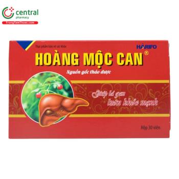 Thuốc Hoàng Mộc Can - Bảo vệ tế bào gan trước các tác nhân gây hại