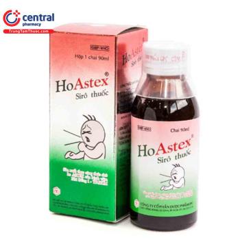 Thuốc HoAstex (chai 90ml) dùng cho người bệnh bị ho lâu ngày, ho gió