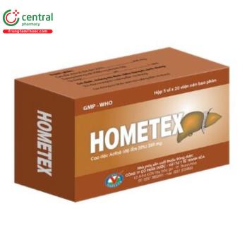 Thuốc Hometex 200mg ngăn ngừa dị ứng, cải thiện suy giảm chức năng gan