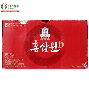 Nước uống Hồng Sâm Won KGC (Lọ) - Bồi bổ cơ thể, tăng cường sức khỏe