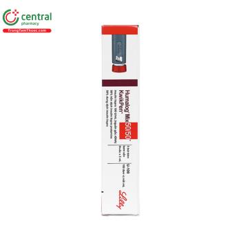 Thuốc tiêm Humalog Mix 50/50 KwikPen trị đái tháo đường cần insulin