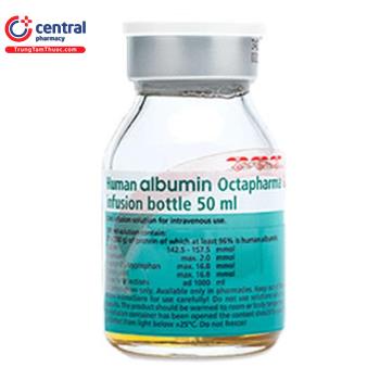 [CHÍNH HÃNG] Dung dịch truyền Human Albumin Octapharma 20%