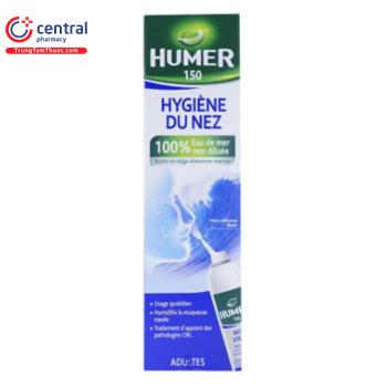 [CHÍNH HÃNG] Thuốc xịt mũi Humer 150 Adults phòng bệnh tai mũi họng