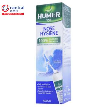 [CHÍNH HÃNG] Thuốc xịt mũi Humer 150 Adults phòng bệnh tai mũi họng
