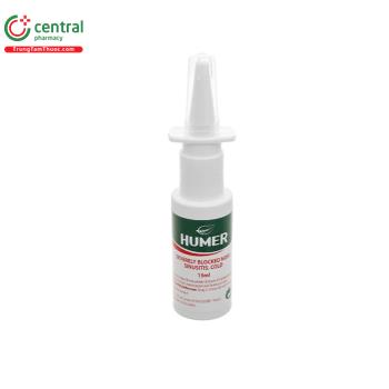 Xịt Humer Severely Blocked Nose Sinusitis, Cold thông mũi nhanh chóng