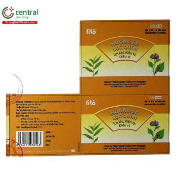 Thuốc Hương Sa Lục Quân Fito trị chứng khó tiêu, đầy bụng mua ở đâu?