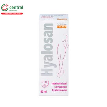 Gel bôi trơn Hyalosan Lubricant Gel tuýp 50ml giúp cuộc yêu thăng hoa