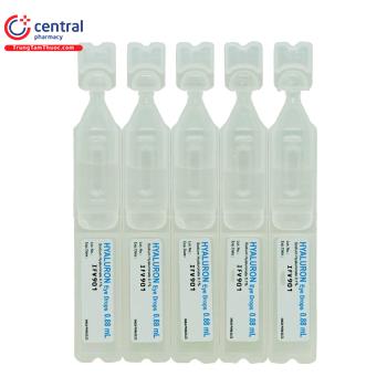 [CHÍNH HÃNG] Thuốc nhỏ mắt Hyaluron Eye Drops hộp 30 ống x 0,88mL