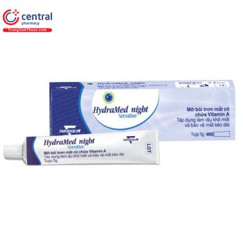Thuốc HydraMed Night Sensitive - Ngăn ngừa tình trạng khô mắt