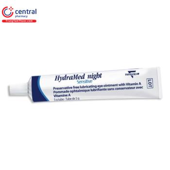 Thuốc HydraMed Night Sensitive - Ngăn ngừa tình trạng khô mắt