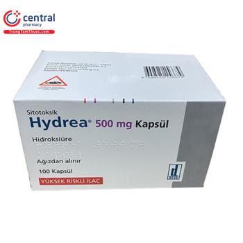 [CHÍNH HÃNG] Thuốc Hydrea 500mg Kapsul Thổ Nhĩ Kỳ trị ung thư máu