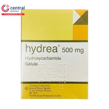 Thuốc Hydrea 500mg: tác dụng, chỉ định, lưu ý khi sử dụng