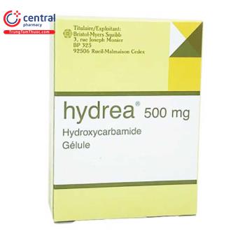 Thuốc Hydrea 500mg: tác dụng, chỉ định, lưu ý khi sử dụng