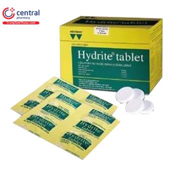 Thuốc Hydrite Tablet - thuốc uống bù nước và chất điện giải
