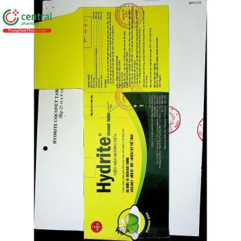 Thuốc Hydrite Coconut Tablet bù nước, điện giải trong tình trạng mất nước