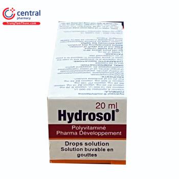 [CHÍNH HÃNG] Thuốc Hydrosol Polyvitamine - Cung cấp vitamin cần thiết