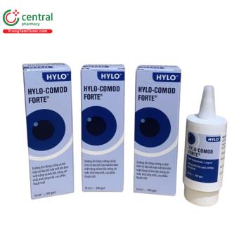Thuốc nhỏ mắt Hylo-Comod Forte - Dưỡng ẩm, bôi trơn mắt