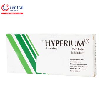 Thuốc Hyperium điều trị cao huyết áp: chỉ định, cách dùng