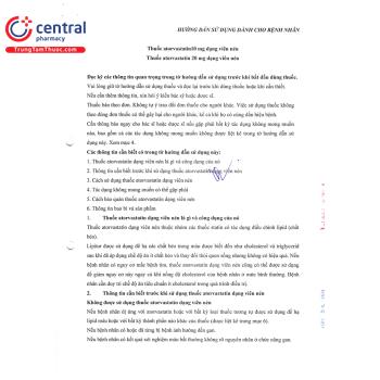 [CHÍNH HÃNG] Thuốc Hypolip 10mg điều trị tăng cholesterol máu