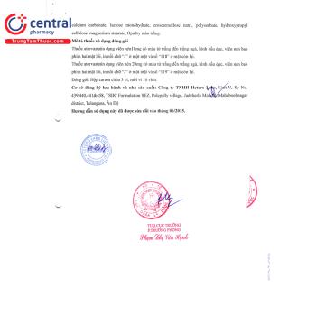 [CHÍNH HÃNG] Thuốc Hypolip 10mg điều trị tăng cholesterol máu