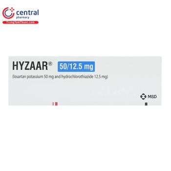 Thuốc Hyzaar 50/12,5mg: Chỉ định và lưu ý sử dụng