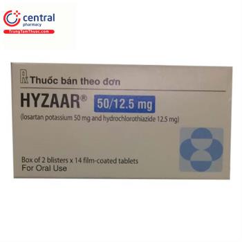 Thuốc Hyzaar 50/12,5mg: Chỉ định và lưu ý sử dụng