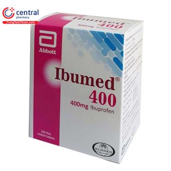 [CHÍNH HÃNG] Thuốc Ibumed 400 (vỉ) - giảm đau, chống viêm, hạ sốt