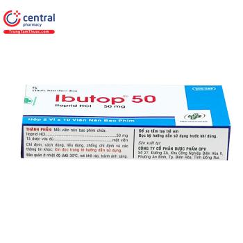Thuốc Ibutop 50 - Thuốc điều trị các bệnh về tiêu hóa