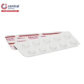 [CHÍNH HÃNG] Thuốc Idarac 200mg - Trị các chứng đau nhức ở người lớn