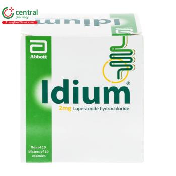 Thuốc Idium 2mg điều trị tiêu chảy cấp và mạn tính có liên quan đến ruột