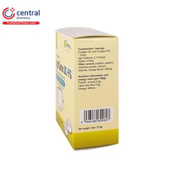 [CHÍNH HÃNG] Viên ngậm IgYgate DC-PG ngừa sâu răng cho trẻ trên 2 tuổi