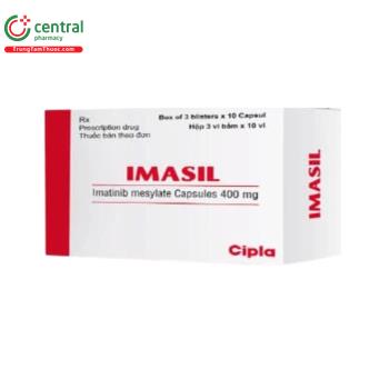 Thuốc Imasil 400mg điều trị bệnh bạch cầu dòng tủy mạn tính