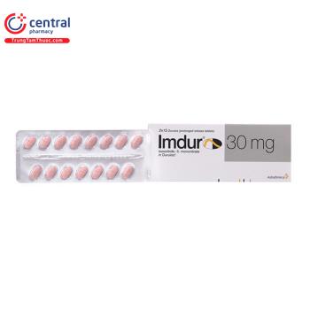 [CHÍNH HÃNG] Thuốc Imdur 30mg AstraZeneca điều trị đau thắt ngực
