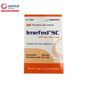Thuốc Imefed SC 250mg/62,5mg - Điều trị nhiễm vi khuẩn hiệu quả