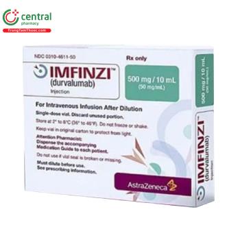 Thuốc Imfinzi 500mg/10ml-trị ung thư phổi, ung thư biểu mô đường niệu