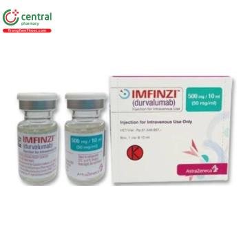 Thuốc Imfinzi 500mg/10ml-trị ung thư phổi, ung thư biểu mô đường niệu