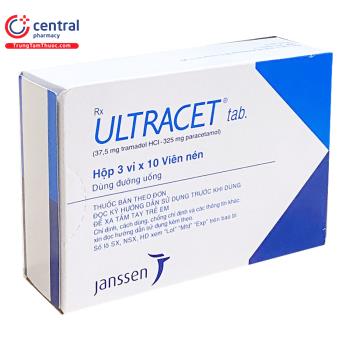 Thuốc Ultracet tab. - Giải pháp giảm đau nhanh chóng, hiệu quả